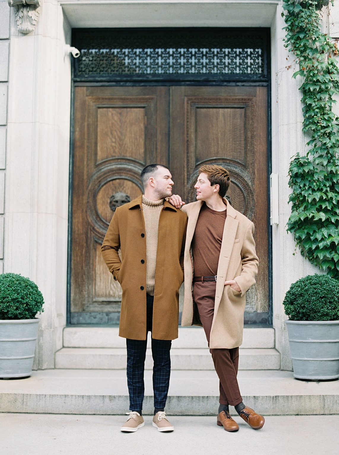 David & Clancey | New York City Engagement Photographer - sophiekaye.com
